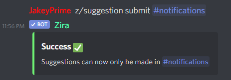 Suggestion | Zira Documentation