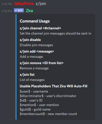 Join | Zira Documentation